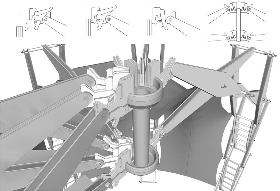 Deployable stage. Proposal of an application with mobile structures | SMiA